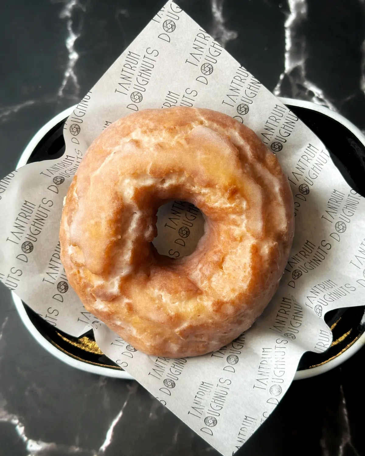 Almond Glaze Buttermilk 'Old Fashioned' £1.10 - Tantrum Doughnuts