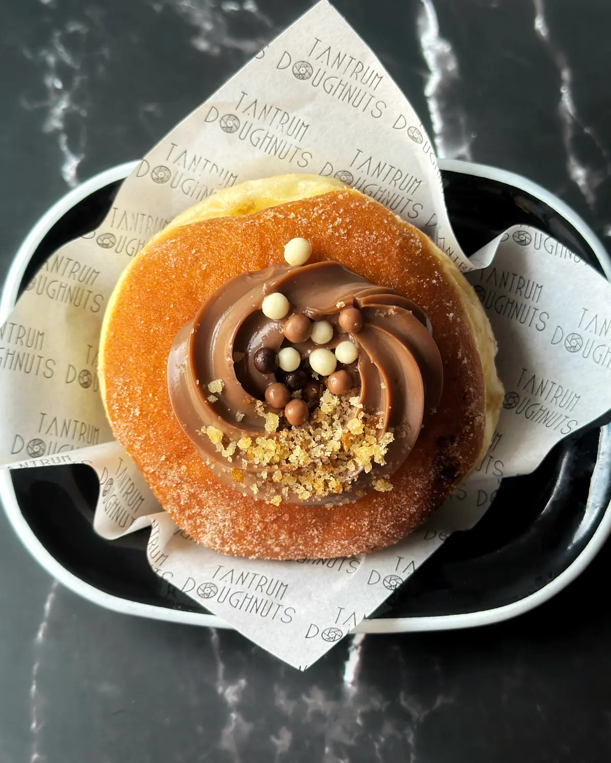 Chocolate Millionaire Crémeux £3.85 - Tantrum Doughnuts