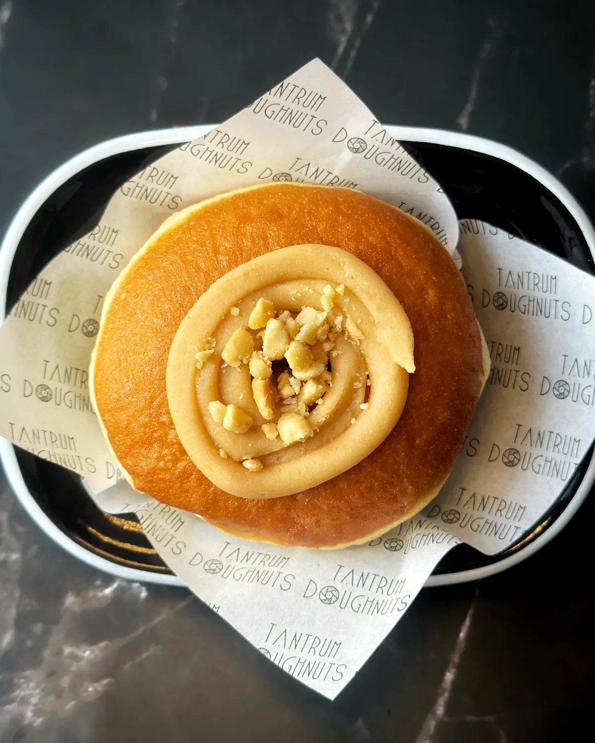 Peanut Butter & Jam £3.20 - Tantrum Doughnuts